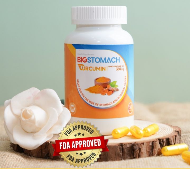 BIO STOMACH CURCUMIN "50pcs Gold Capsule" - Helps Reduce The Risk of ...