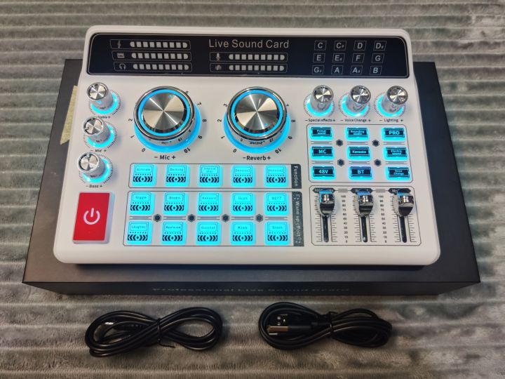 Original H9-Pro Live Soundcard With 48v Phantom Power With Special ...