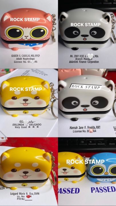 CUTE ANIMAL STAMP | Self Inking | Lazada PH
