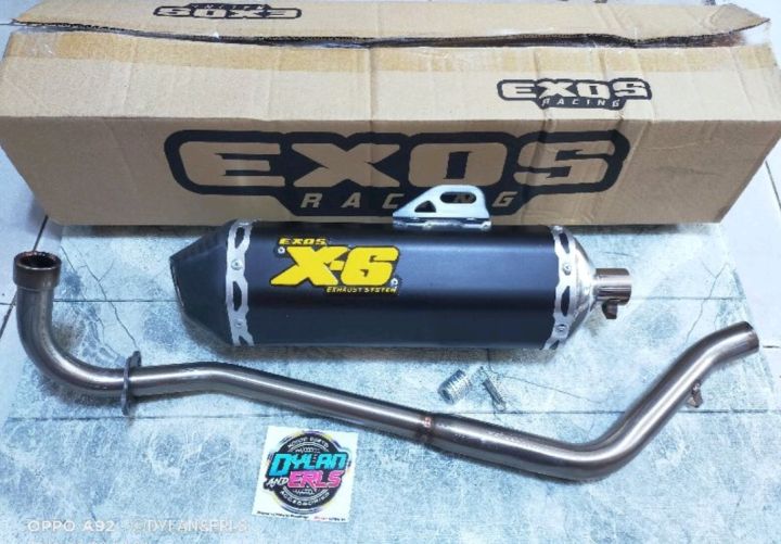 EXOS X6 PIPE FOR FURY 125 | Lazada PH
