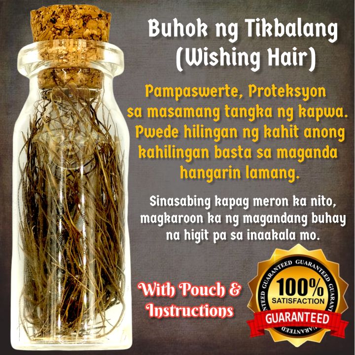 BUHOK NA GUMAGAW WISHING BOTTLE BUHOK NG TIKBALANG/WISHING HAIR ... BUHOK NA GUMAGAW WISHING BOTTLE BUHOK NG TIKBALANG/WISHING HAIR ...