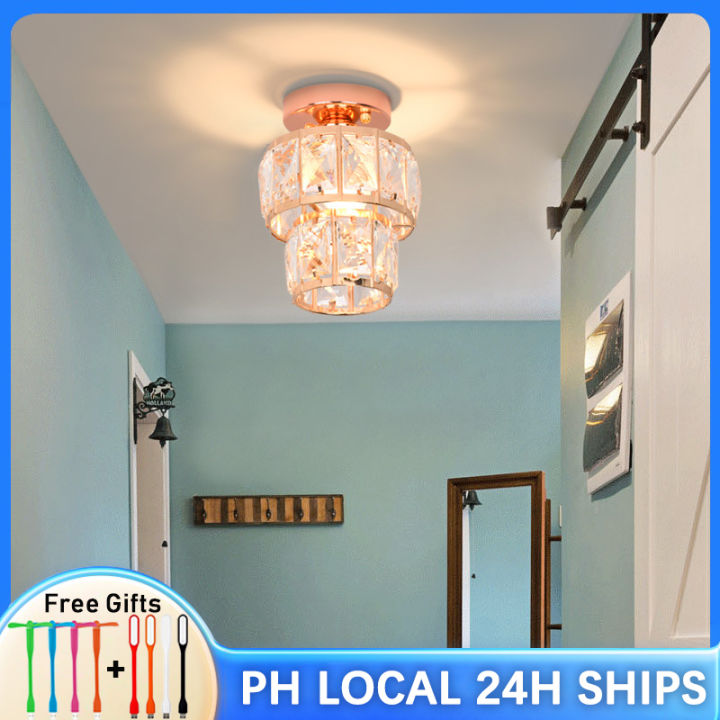 Chandelier Ceiling Sala ceiling lamp for living room LED Crystal ...