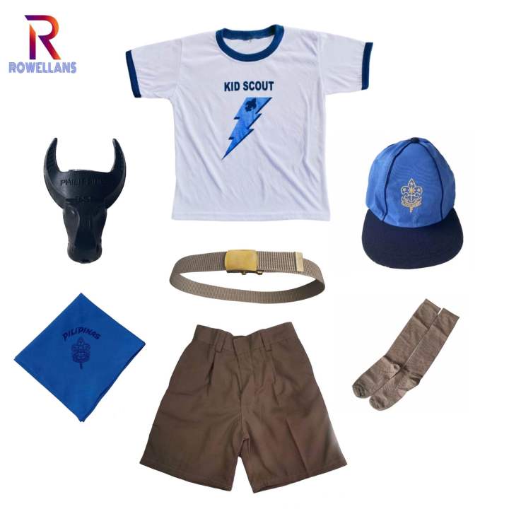 Kid Kab Bsp Uniform scout available all sizes - Lucky cj | Lazada PH
