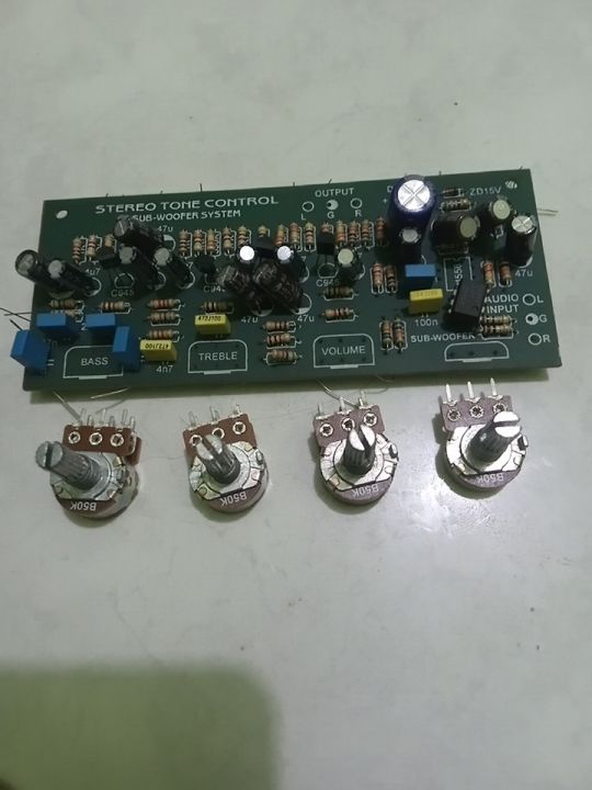 kit tone control stereo subwooferstereo | Lazada Indonesia