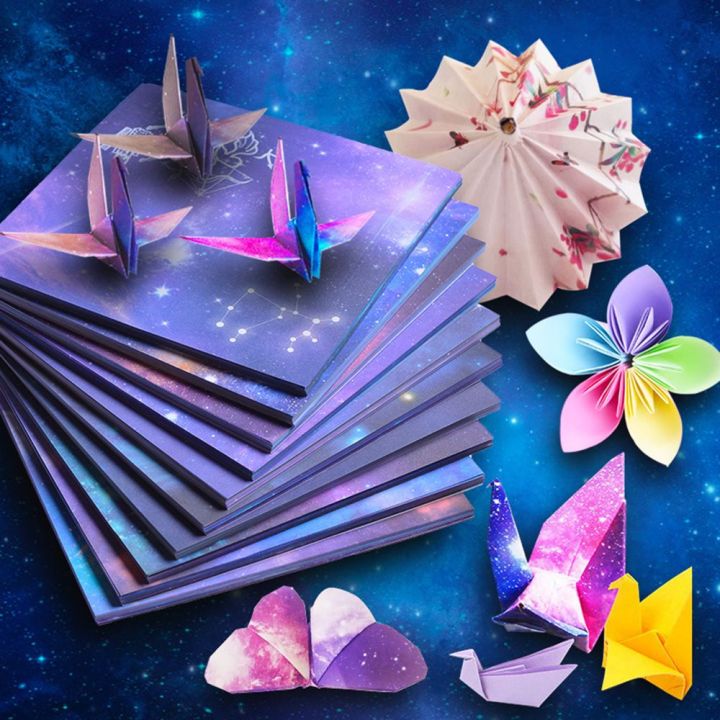 DECORATE X Cherry Blossom Fold Craft Handmade Paper Folding Origami Art ...