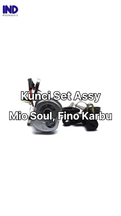 Kunci Kontak Set Plus Jok Mio Soul Fino Karbu Old Lama Key Assy Asy Set ...
