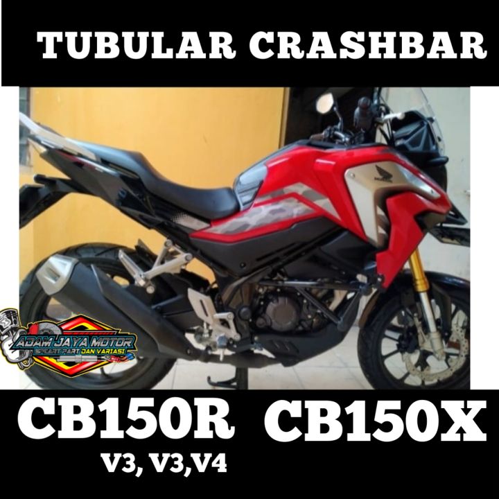 Tubular Crashbar pelindung body CB150X New CB150R V1 V2 V3 | Lazada ...