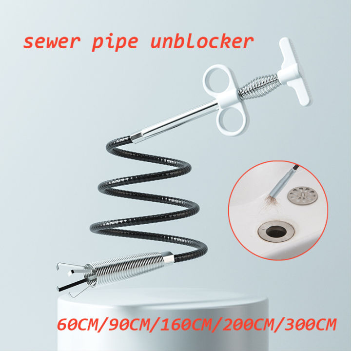 Sink Claw Sewer Pipe Unblocker Spring Pipe Dredging Tools Drain Snake ...