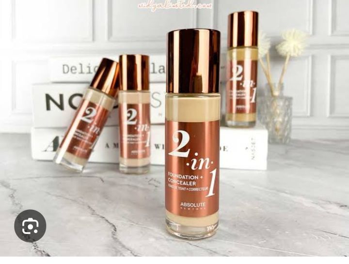absolute new york 2in1 concealer foundation | Lazada PH