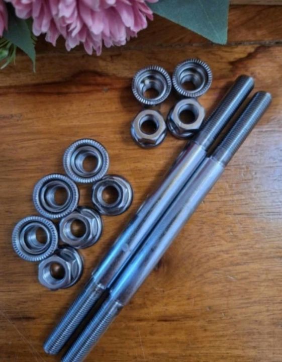 FIXED GEAR BIKE HUBS TRACK NUT FRONT/REAR | Lazada PH