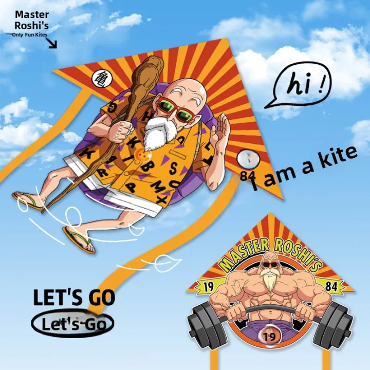 WANKA | Dragon Ball Z Master Roshi Easy Fly Kite for Children | Lazada PH