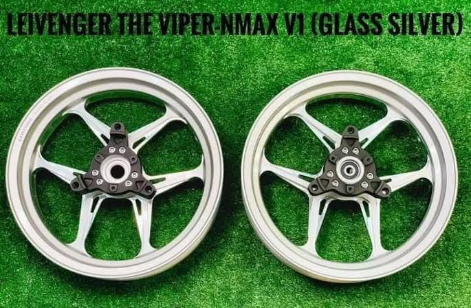 LEIVENGER Magwheels Viper for Nmax + Free 1 Tire sealant & 2 Tire valve ...
