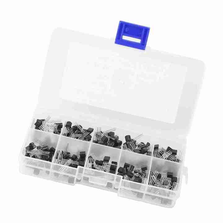 10 Values NPN PNP TO‑92 BC327‑BC558 Transistor Assortment DIY Kit Assorted Transistor Transistor ...
