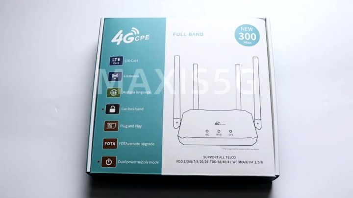 R8B SIM Router WiFi 4G Router Clear SIM 4G Compatible with SIM All ...