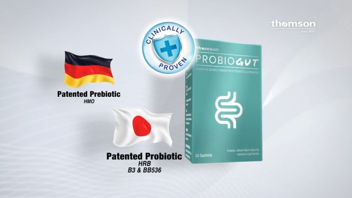 Thomson Probiogut Pre and Probiotics - Promote Healthy Gut & Body Mass ...