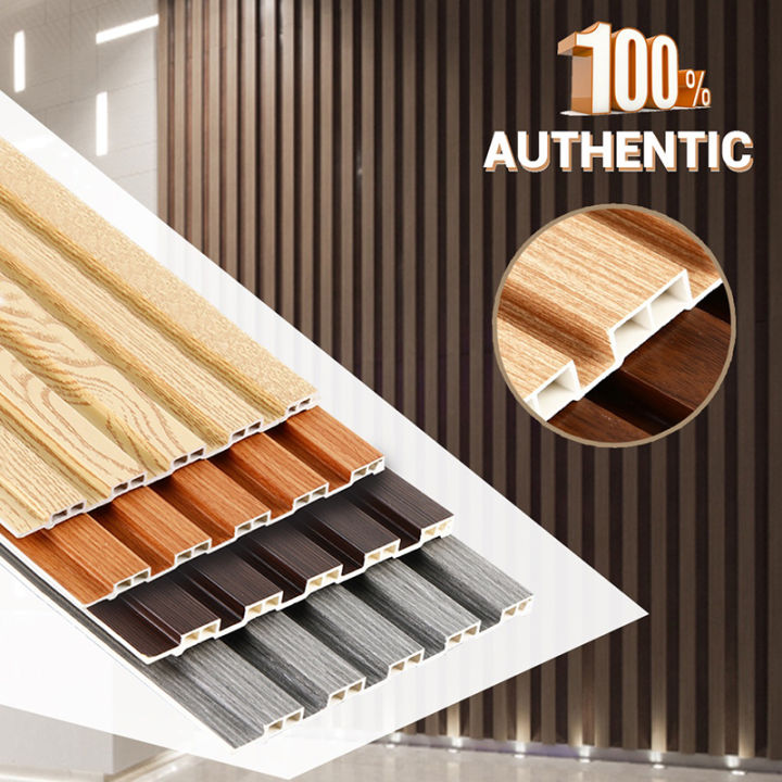 Waterproof Board PVC Grille Wall Panel Modern 3D Solid Ecological ...