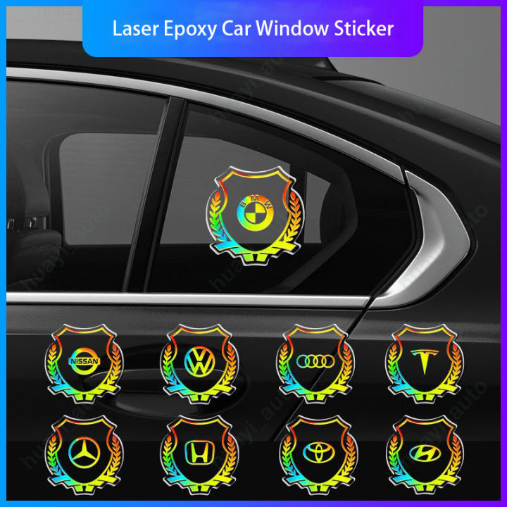 Car Body Color Laser Decoration Car Logo Stickers Are Noble and ...