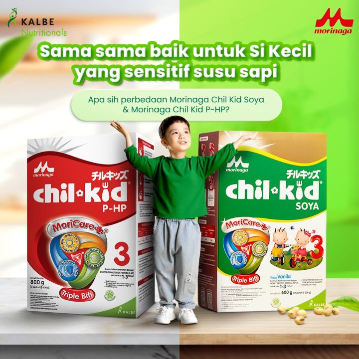 Morinaga Chil Kid PHP Susu Pertumbuhan Anak Usia 1-3 tahun 400g ...