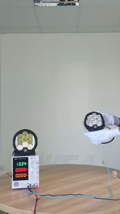 WACA รุ่น E49 90W (2ชิ้น) ไฟสปอร์ตไลท์ ไฟ LED 3สเต็ป DC10-50 Volt อลูมิเนียม ไฟตัดหมอก ไฟออฟโรด ...