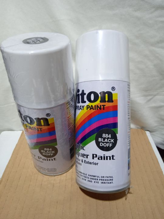 Pilok Pilox Cat Semprot Diton Hitam Doff 884 Black Doff 300cc Ukuran ...