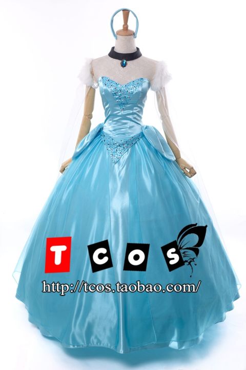 TCOs Disney Cos Costume Fairy Princess Cinderella Princess Dress Adult ...
