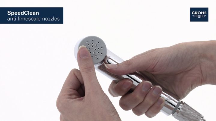 GROHE Tempesta-F Hand Bidet Trigger Spray Wall Holder Set 27513001 ...