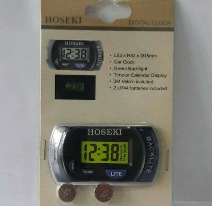 HOSEKI JAM DIGITAL MOBIL H 2025 ,/ CAR CLOCK H 2025 | Lazada Indonesia