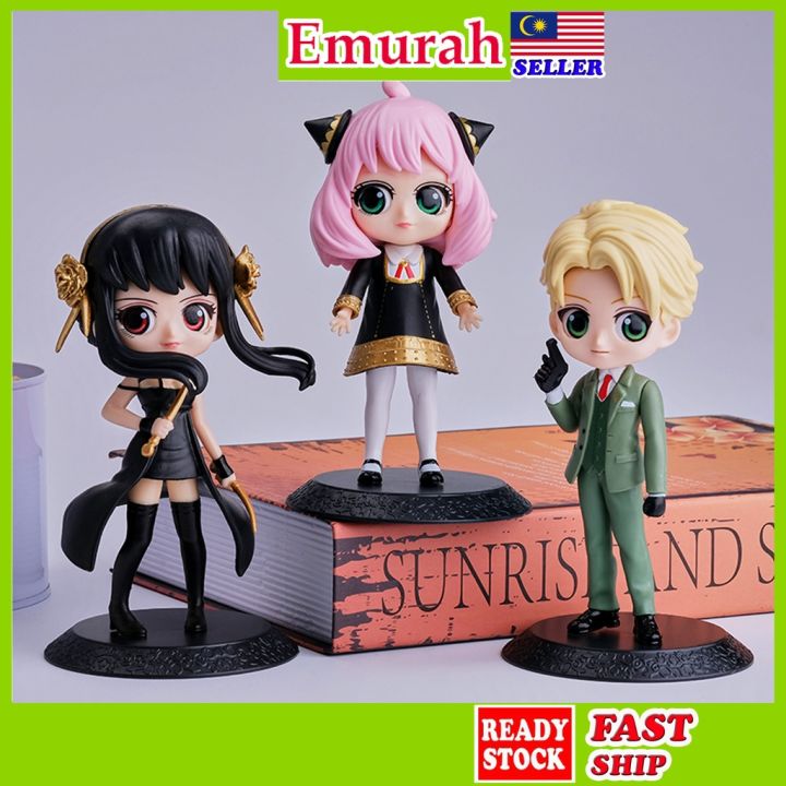(NEW) SPY X FAMILY 14cm Action Figure Anya Loid Yor Forger Cute model ...