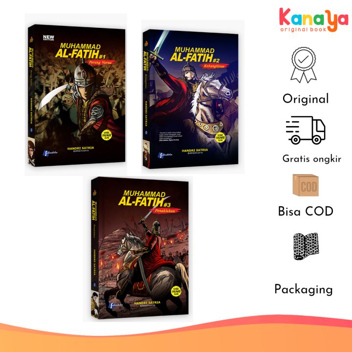 Komik Muhammad Al Fatih Jilid 1 2 dan 3 | Lazada Indonesia