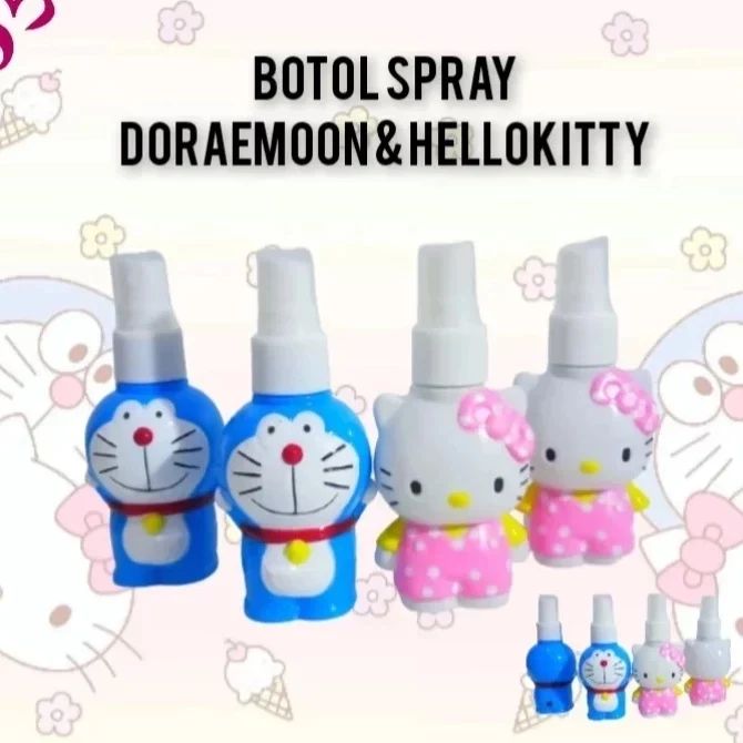 Sahabat Shopping - Botol Mini Spray Doraemon Hellokitty 100 ml | Lazada ...