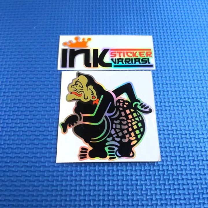 STICKER WAYANG SEMAR CUTTING HOLOGRAM | Lazada Indonesia