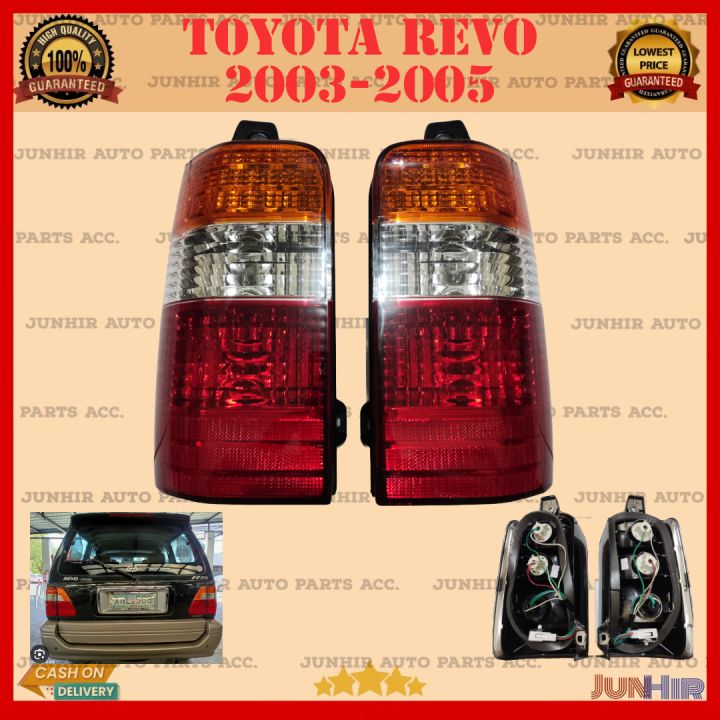 PAIR Taillight Tail Light Assembly Toyota Revo 2003 2004 2005 | Lazada PH