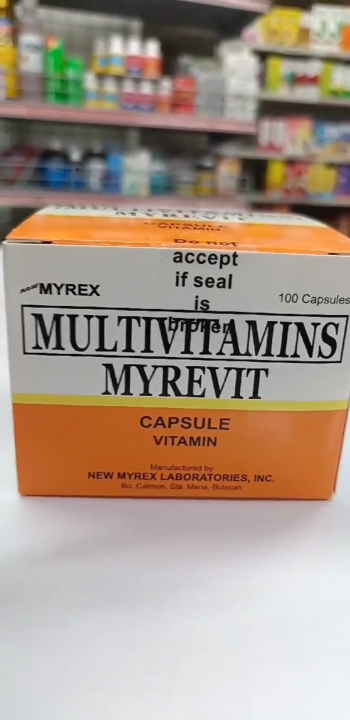 MYREVIT CAPSULE (MULTIVITAMINS) 100's/box | Lazada PH