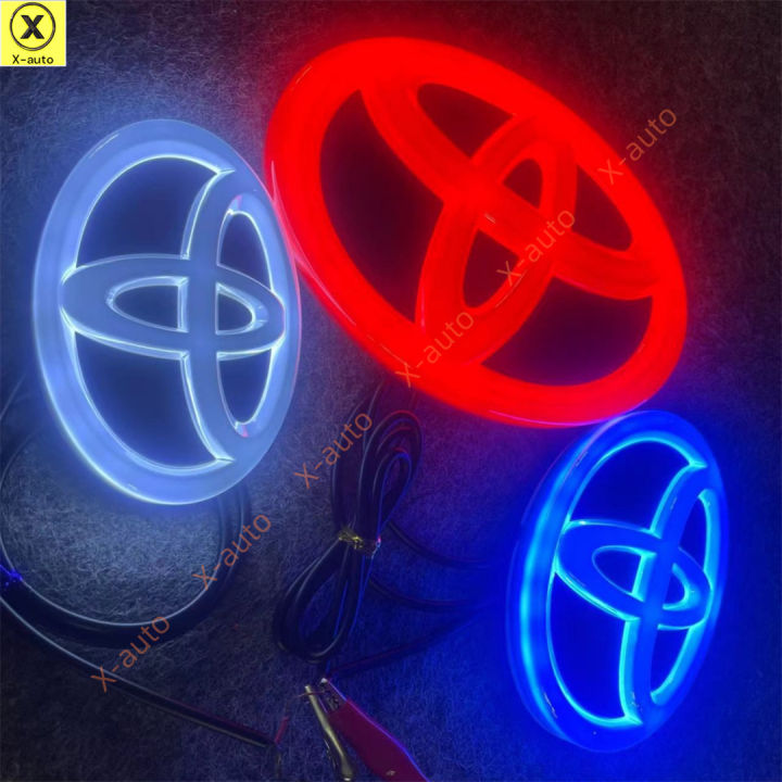 Light Up Your Toyota! 4D LED Emblem Logo Badge (Red, White, or Blue ...