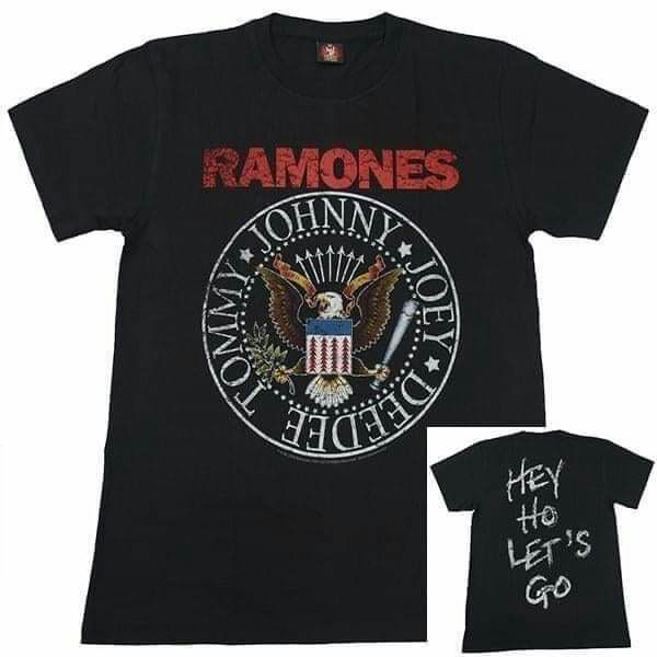 Rock Band Shirt Ramones Logo Rock yeah Hot rock Brand | Lazada PH