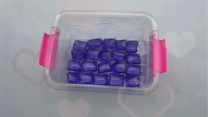 【Ready Stock】100pcs/box Mix colour Laundry Condensation Beads Sabun ...