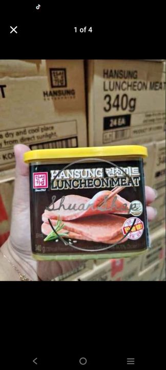 Hansung Korean Spam 340 grams | Lazada PH