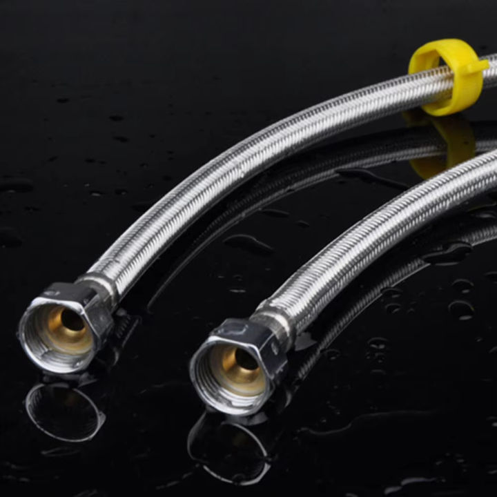 30/50cm 1/2 Inch Plumbing Explosion-Proof Flexible Braided Hose Faucet ...