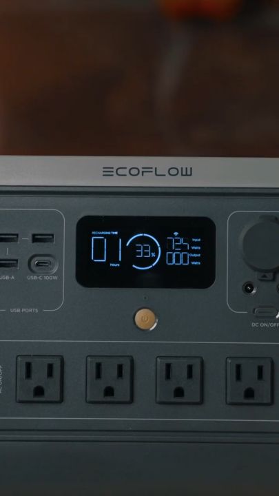 ECOFLOW 1800W Inverter Portable Power Station - 4-Way Charging (DELTA 2 ...