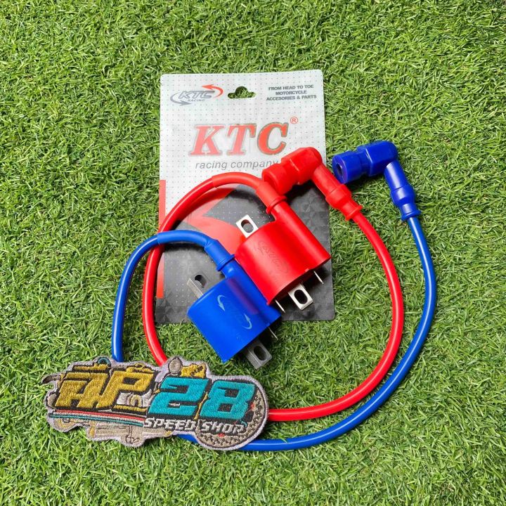 COIL KTC RACING ORIGINAL DAN TUTUP BUSI PENGAPIAN MOTOR KARBURATOR DAN ...
