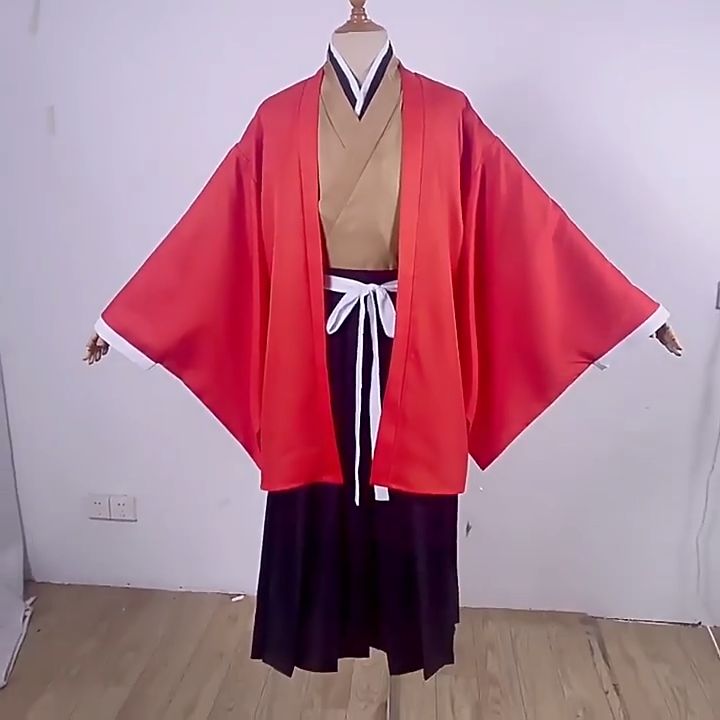 Anime Demon Slaye Tsugikuni Yoriichi Cosplay Hi No Kokyu Full Set ...