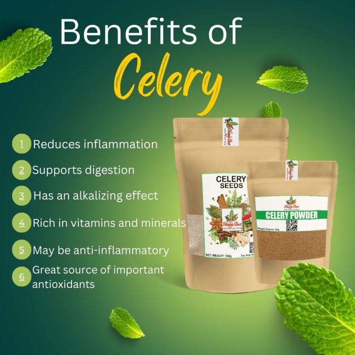 NanaysBest Celery Powder 80 Grams in a Jar | Lazada PH