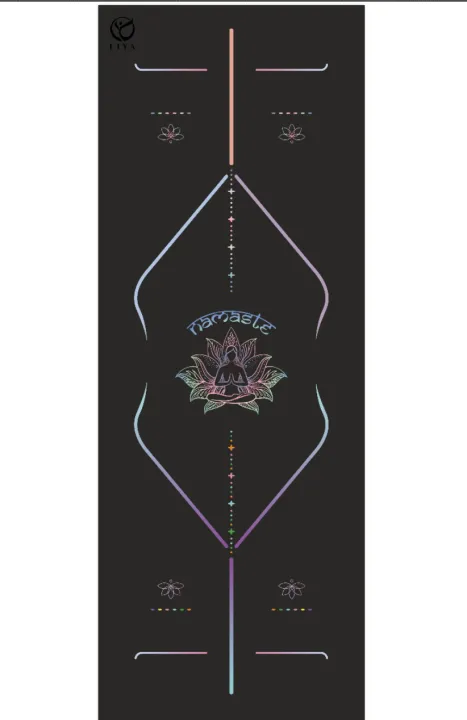 LIYAMAT-Yogamatเสื่อโยคะ หนา หนึบPremium PU+ Natural rubber เนื้อผิว ...