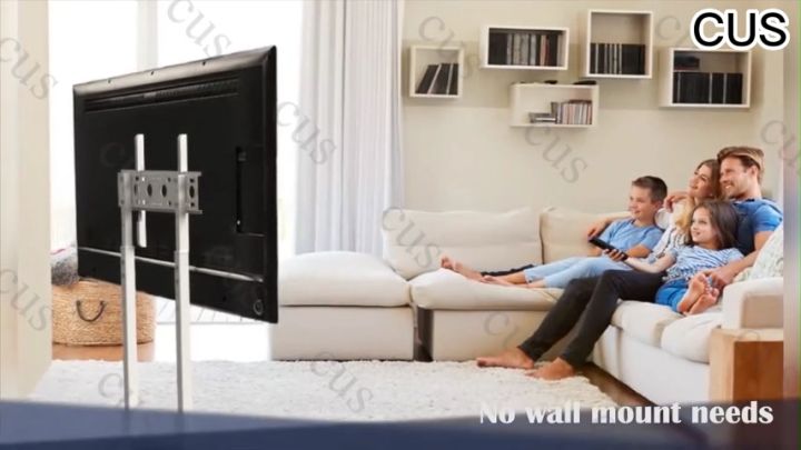 Vertical Universal Removable TV Stand Teaching Office Monitor Stand ...