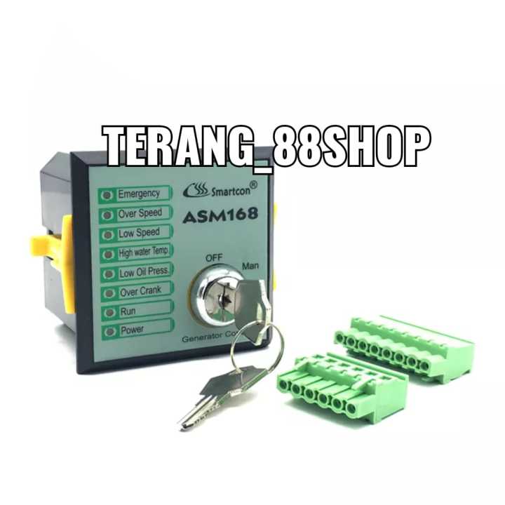 Generator Controller ASM168 ASM-168 Kunci Mulai Genset Modul GTR-168 ...