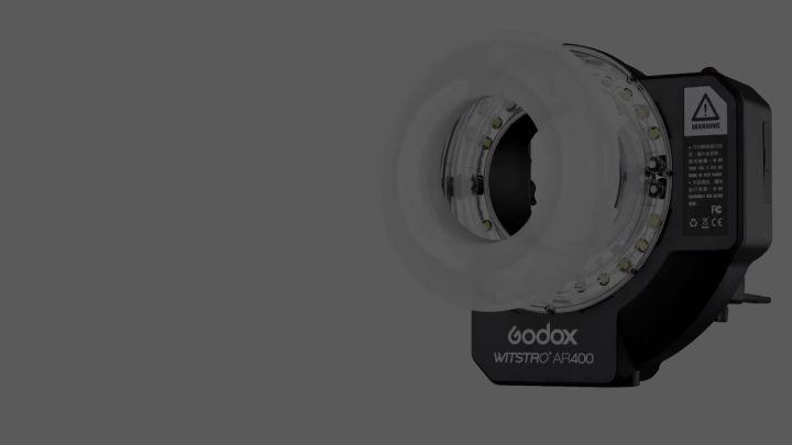 Godox Witstro Ring Flash AR400 400W ไฟแฟลช ถ่ายภาพ ถ่ายวิดีโอ - รับ ...