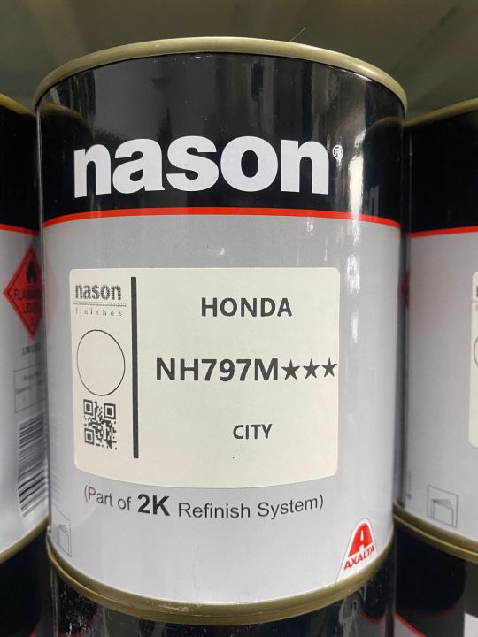 สีเบอร์ NH797M สีเบอร์ Honda NH-797M สีเบอร์ nason สีพ่นรถยนต์ สีพ่นมอเตอร์ไซค์ 2k | Lazada.co.th