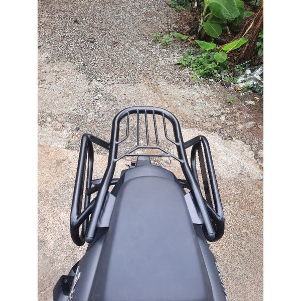 Kawasaki Dominar UG 400 - Heavy Duty Top Box with Side Spinner Bracket ...