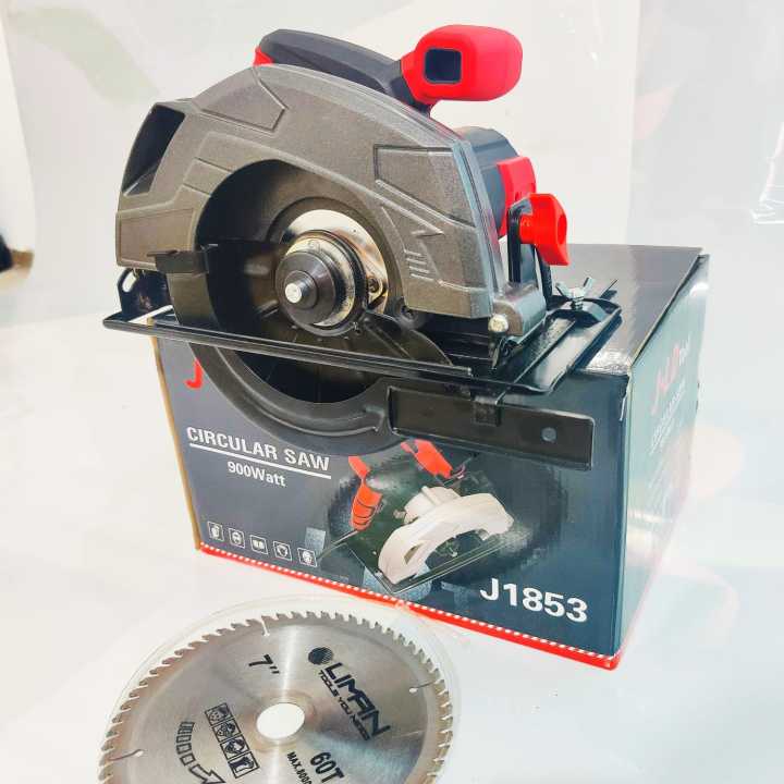 SERKEL BOSCH MAKITA CIRCULAR JLD 1853 NEW UKURAN 7 INC MESIN POTONG ...