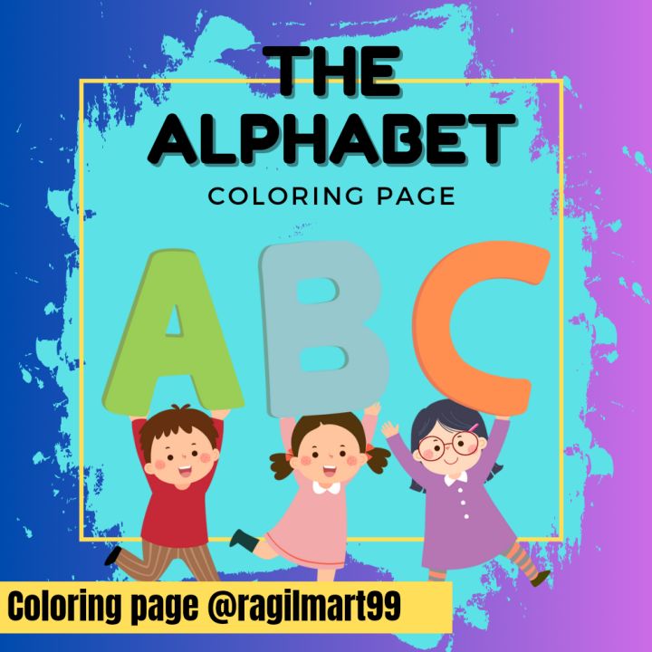 DIY Coloring Page / Belajar Dan Mewarnai Lembar Sketsa Untuk Mengenal ...